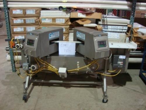 Advanced Detection Double Proscan 1200 Metal Detector w/ Conveyor
