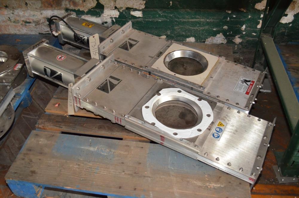 (4) Vortex Pneumatic Gate Valves